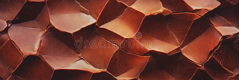 Dark Brown Cone Wafer Texture Featuring Jagged Diamond Grid Patterns ...