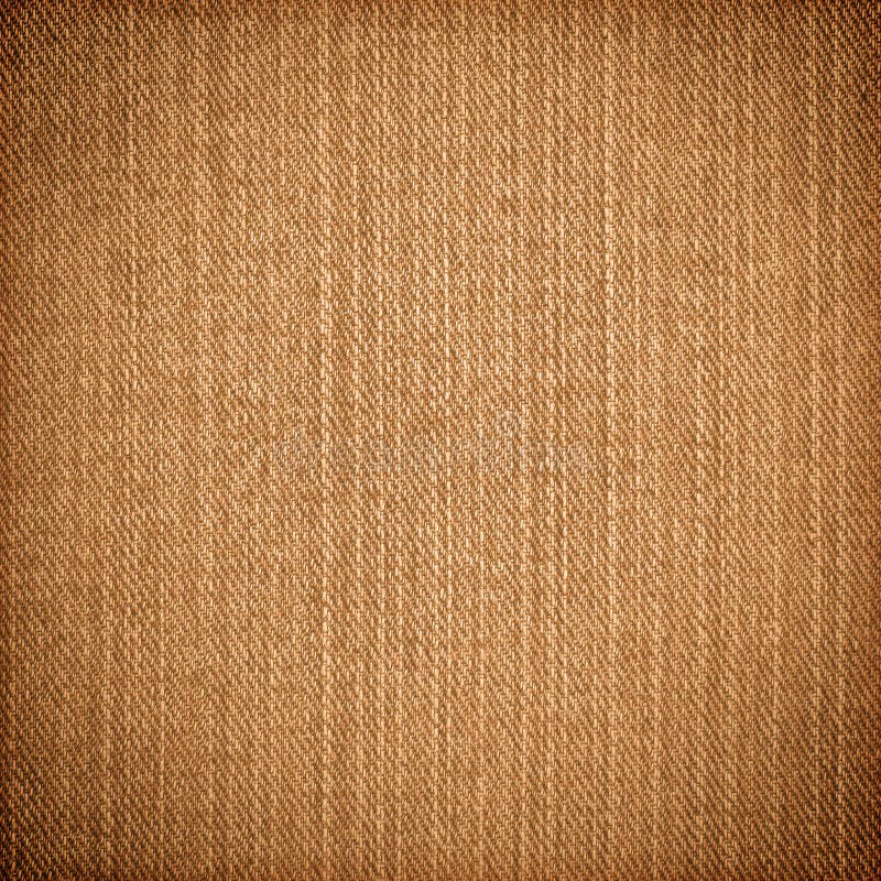 Brown Cotton Jeans Background, Denim Fiber Pattern Stock Photo - Image ...
