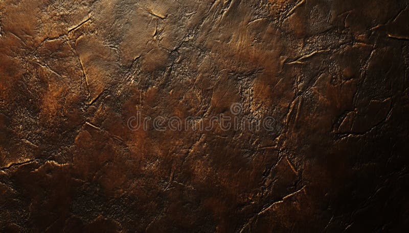 Dark Brown Leather Texture Background, Vintage Leather Backdrop with ...