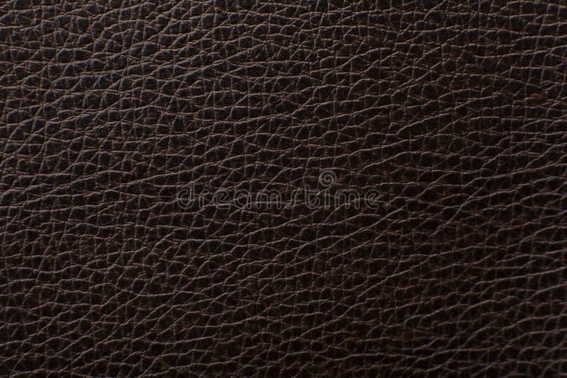 Dark Brown Leather Texture Print As Background Stock Photo - Image of ...