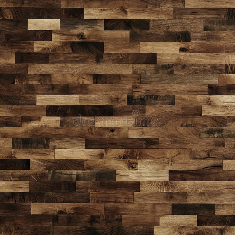 The Dark Brown and Light Brown Wood Grain Pattern Seamlessly Creates a ...