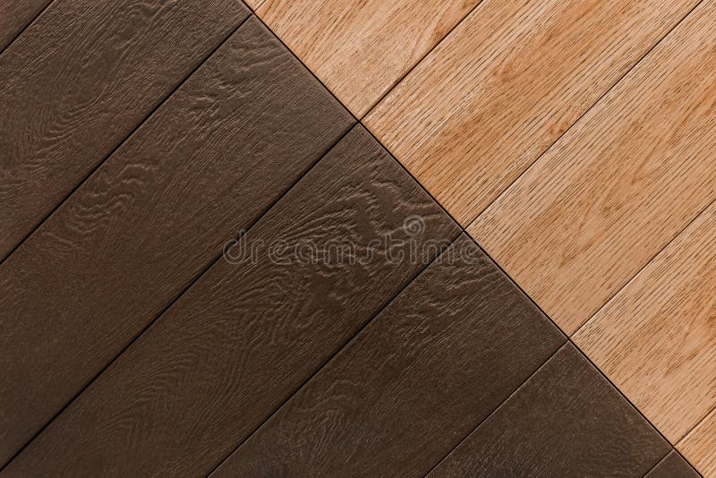 Dark Brown and Light Wooden Coating with an Abstract Pattern, Wood ...
