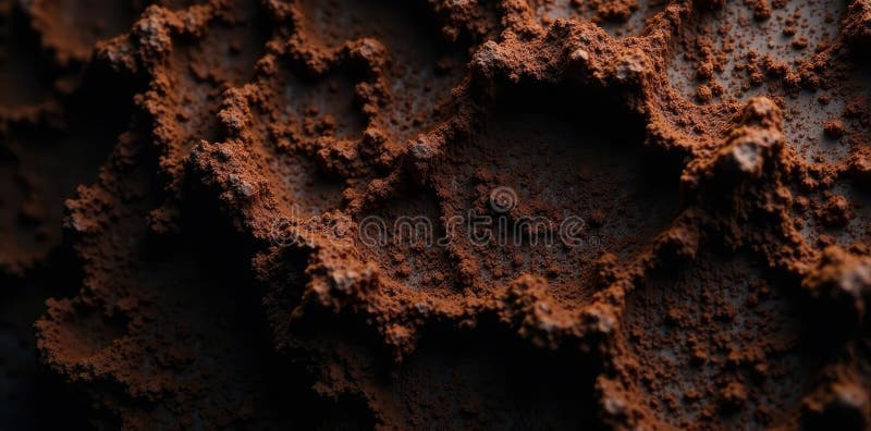 Dark Brown Mud, Coarse Texture, Uneven Surface, Dirt, Muddy Stock ...
