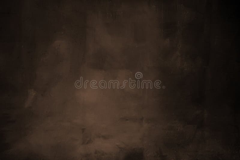 Dark Brown Painted Background with Black Shadows on Both Sides Stock ...
