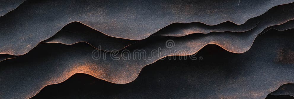 Dark Brown Paper Texture with Wavy Lines Creates a Unique Surface ...