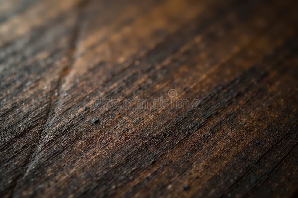 Dark Brown Rustic Wood Tabletop, Close Up Grain , Dark, Close Up Stock ...
