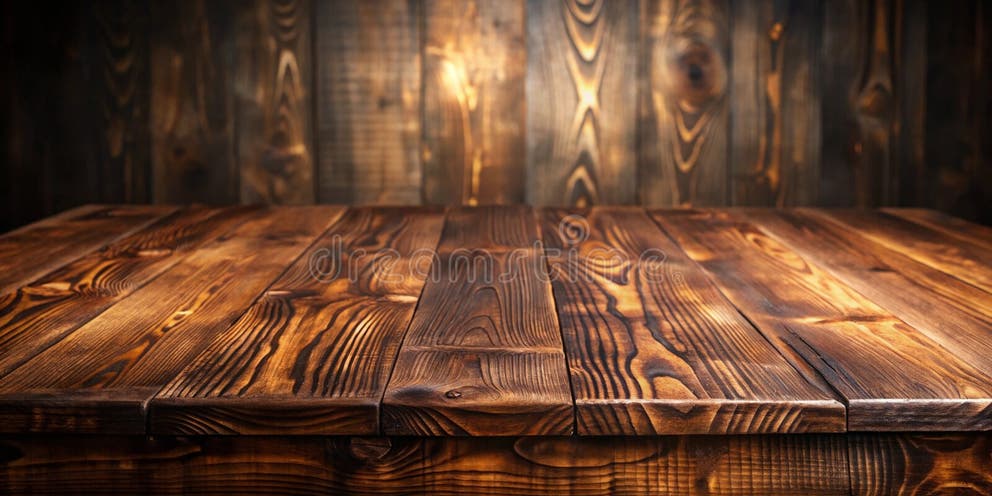 Dark Brown Rustic Wood Texture on Table Surface Stock Illustration - Illustration of tone ...
