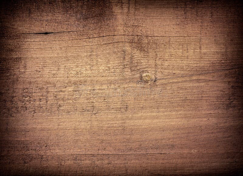Dark Brown Scratched Wooden Cutting Board. Wood Texture Stock Image ...