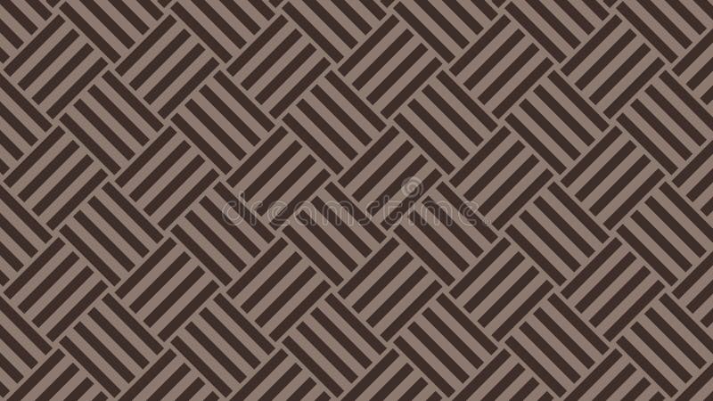 Dark Brown Seamless Geometric Stripes Pattern Vector Art Stock Vector ...