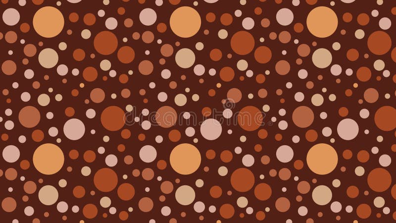 Dark Brown Seamless Random Circle Dots Background Pattern Vector Stock ... Dark Brown Seamless Random Circle Dots Background Pattern Vector Stock ...