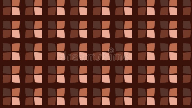 Dark Brown Square Pattern Background Illustration Stock Vector ...