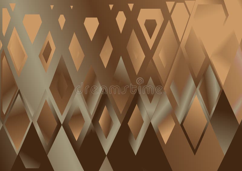 Dark Brown Triangle Background Stock Vector - Illustration of ...