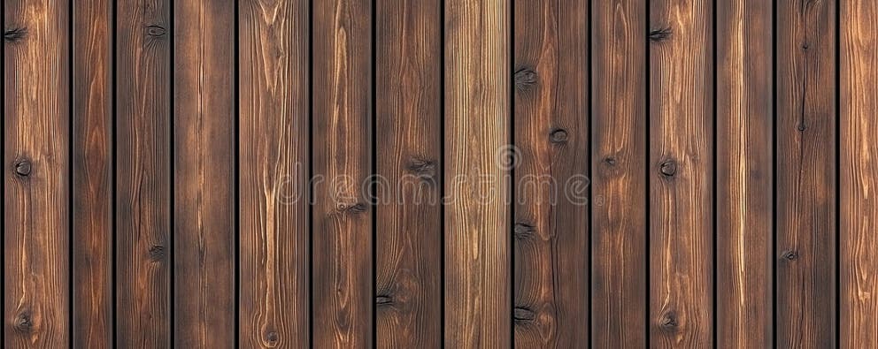 Dark Brown Vertical Wood Plank Texture Seamless Pattern, Background ...