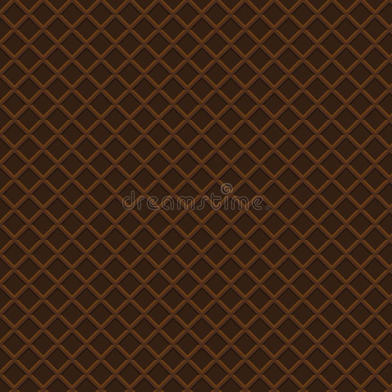Dark Brown Wafer pattern stock vector. Illustration of food - 177901285