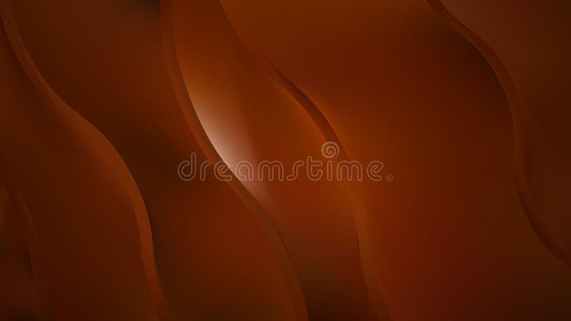Dark Brown Wavy Background stock vector. Illustration of lines - 162532759