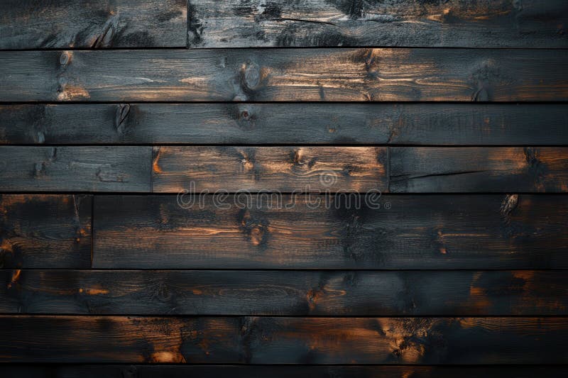Dark Brown Wooden Planks Background Rustic Texture Stock Illustration ...