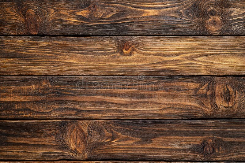 Dark Brown Wooden Planks Rustic Texture Background Stock Illustration ...