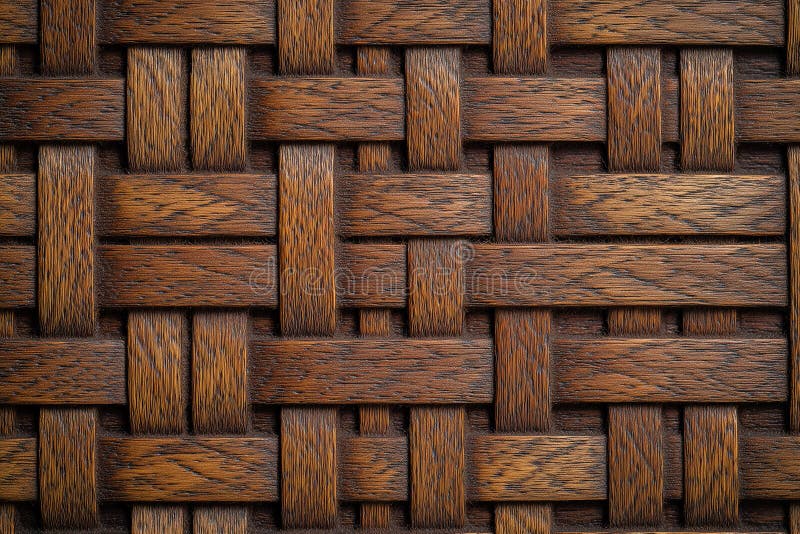 Dark Brown Woven Wood Texture Stock Illustration - Illustration of wood ...