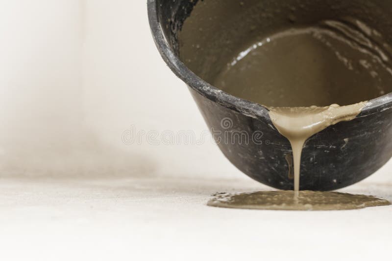 . Dark Bucket. this is the Solution for Leveling the Floor. on the ...