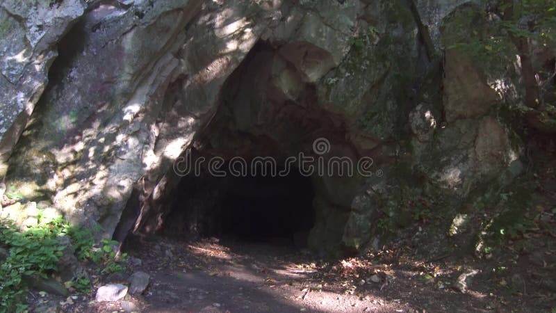 Dark Cave in the Forest,sun Stock Video - Video of landscape, ancient ...