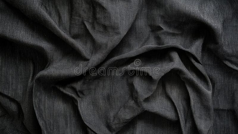 Dark Charcoal Gray Canvas with a Rough, Tactile Finish and Visible ...