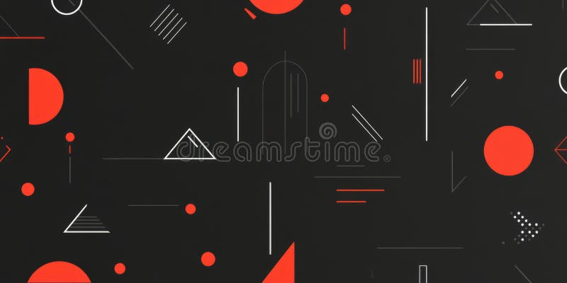 A Dark Charcoal Grey Background with Geometric, Angular Shapes ...