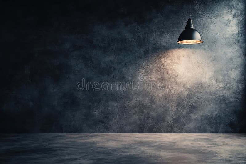 Dark Charcoal Studio Shot with Spotlight and Textured Background for ...