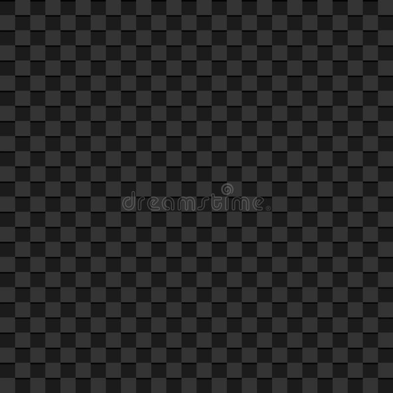 Dark Checkered Abstract Background Stock Illustration - Illustration of ...