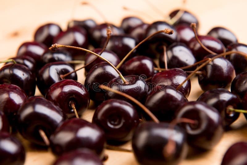 Dark cherry stock photo. Image of macro, sweet, round - 42254926