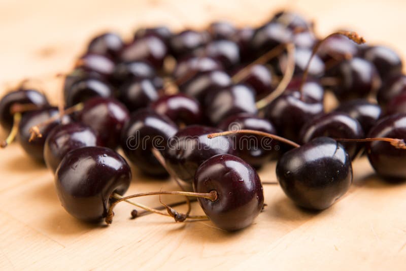 Dark cherry stock image. Image of gourmet, fruit, cherry - 42254965