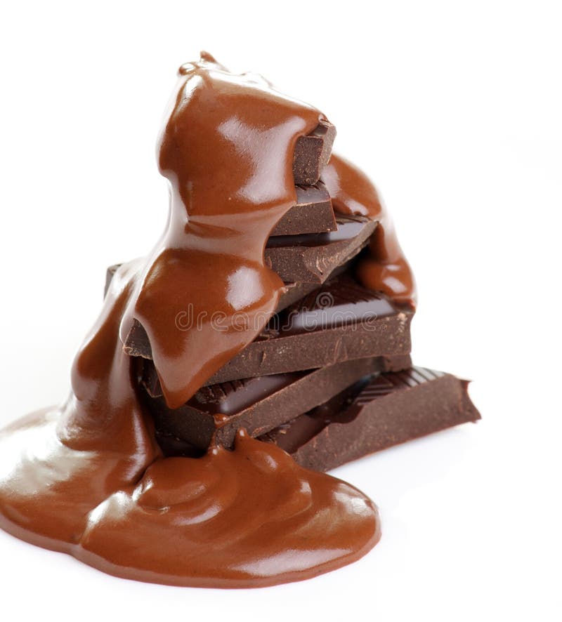 Chocolate icing stock image. Image of chocolate, peaks - 12760503