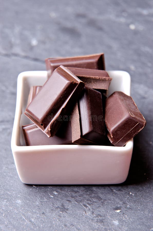 Dark chocolate stock image. Image of sweet, bitter, snack - 29577465