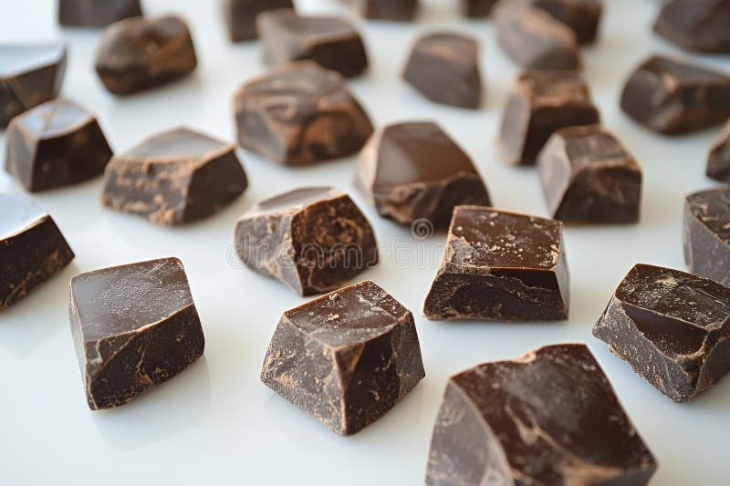 Dark Chocolate Chunks Feature Rich Texture and Deep Flavor Perfect for ...