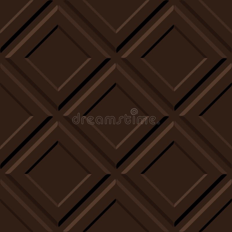 Dark chocolate pattern stock illustration. Illustration of network ...