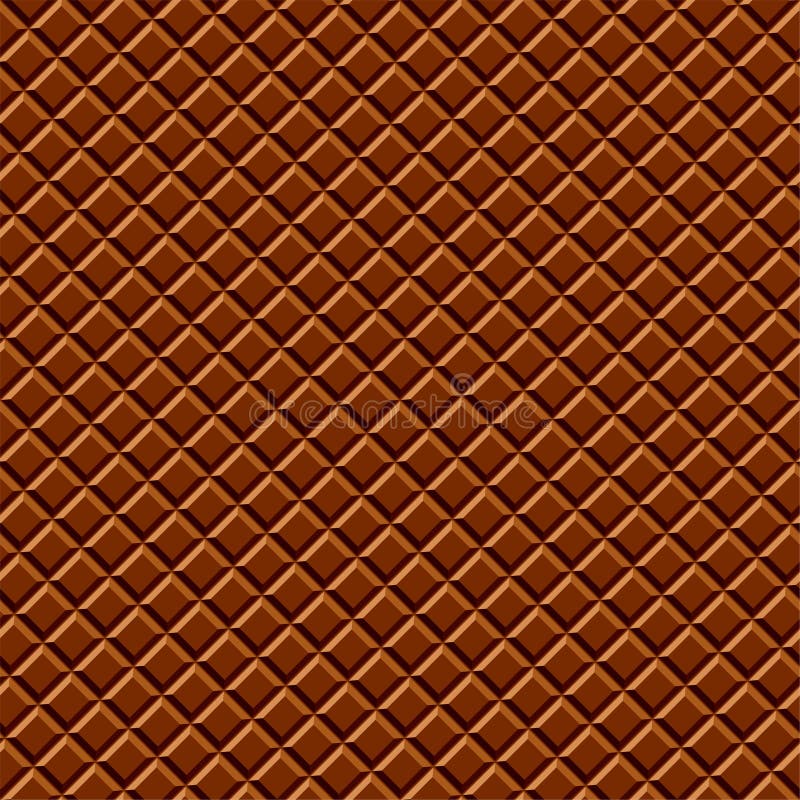 Seamless chocolate texture stock vector. Illustration of dessert - 60935468