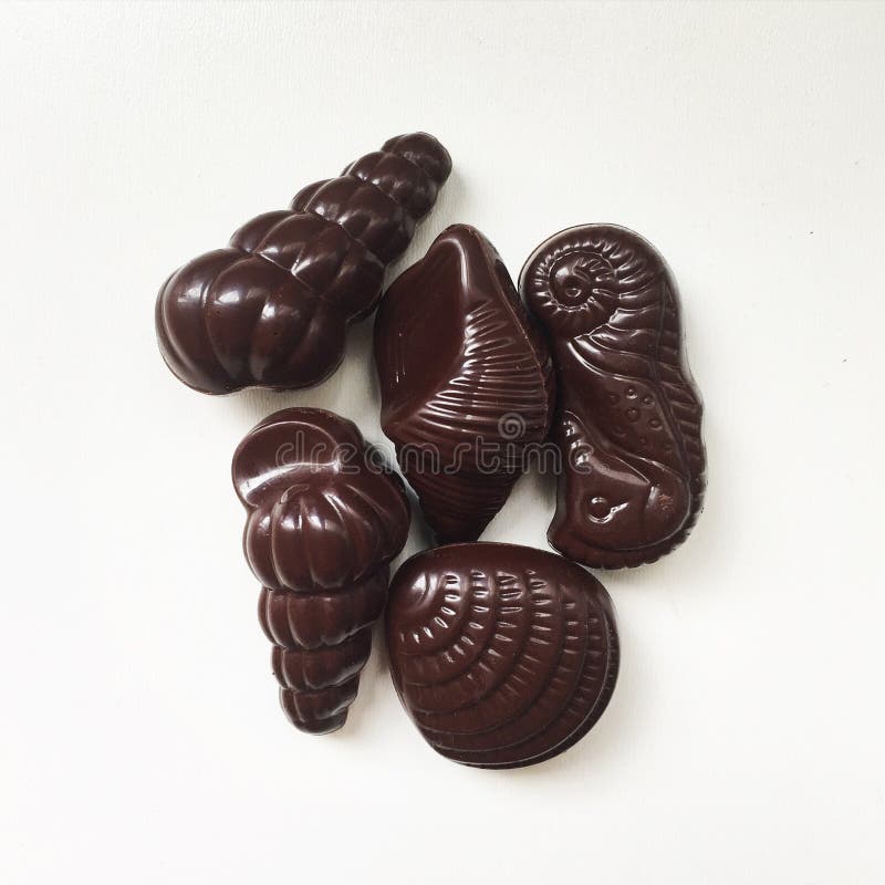 Dark chocolate sweets stock photo. Image of dark, dessert - 72563184