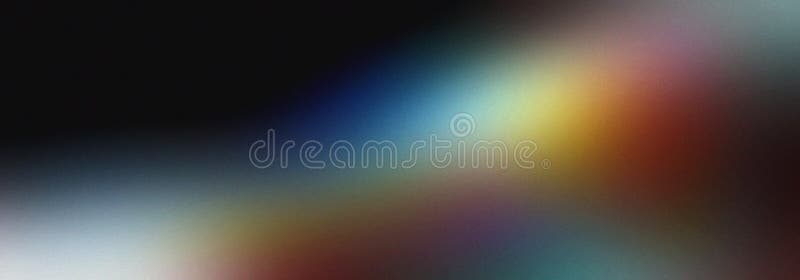 Dark Chromatic Rainbow Light Gradient Grainy Noise Texture Artistic ...