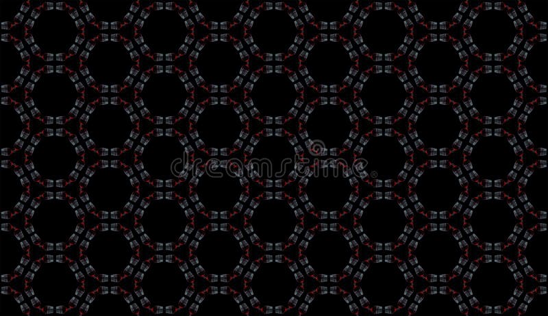 Dark Circle Shapes Seamless Repeat Pattern Illustration Stock ...