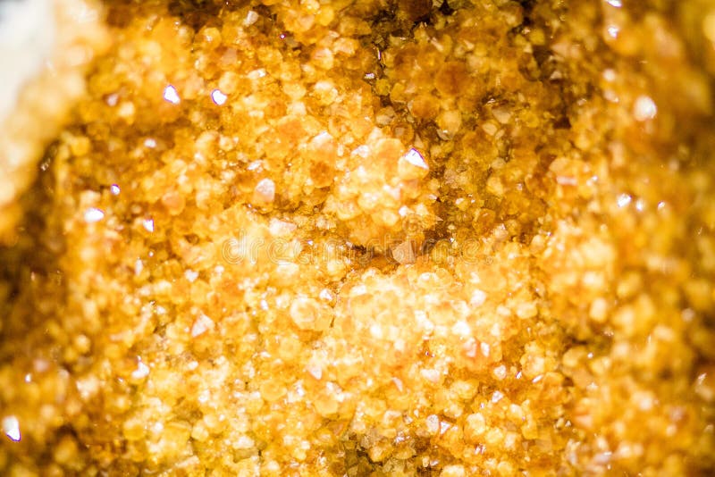 Light Citrine Quartz Crystal Cluster Stock Photo - Image of crystal ...