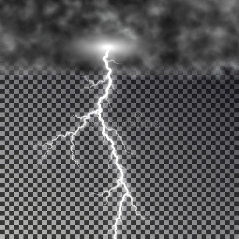 Lightning Bolt Isolated on Dark Checkered Background. Transparent ... Lightning Bolt Isolated on Dark Checkered Background. Transparent ...