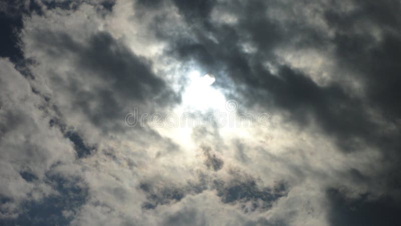 Dark clouds backlit by sun stock photo. Image of blue - 89000994