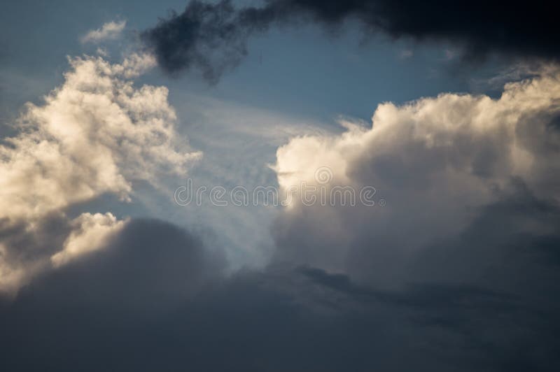Dark clouds in bad weather stock photo. Image of weather - 115444068