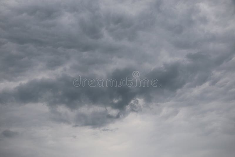 Beautiful Dark Clouds at the Sky Stock Photo - Image of disaster, rain ...