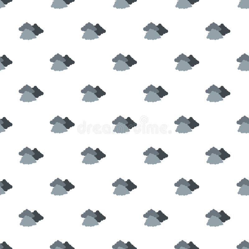 Dark Cloudy Pattern Seamless Stock Vector - Illustration of charge ...