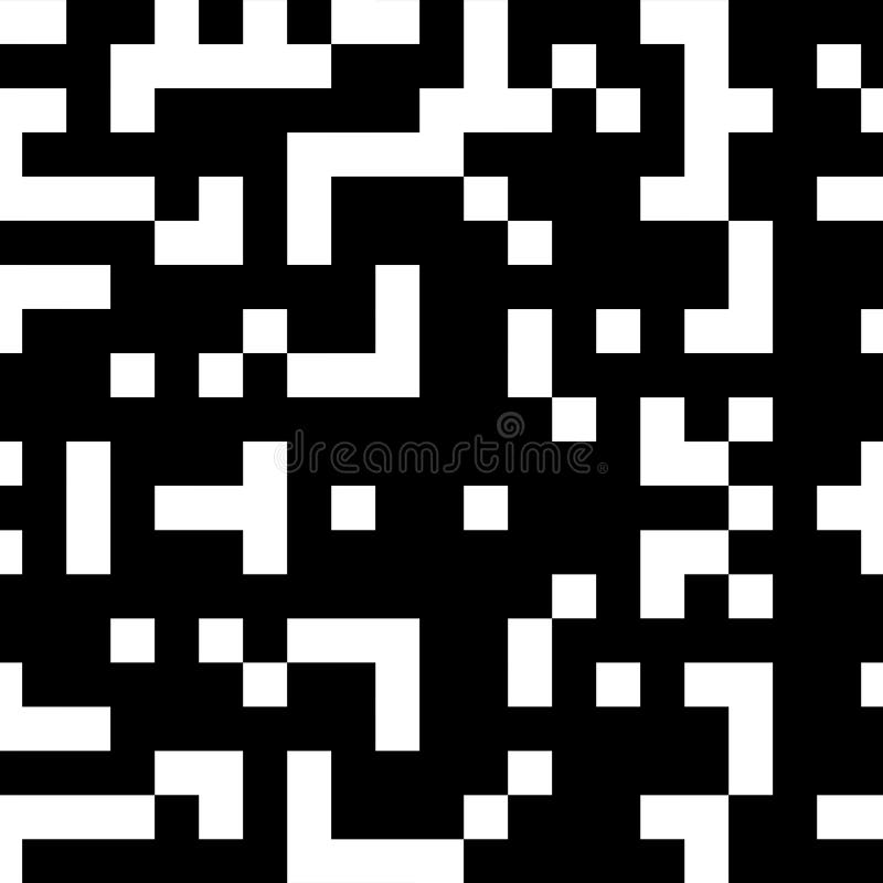 Dark Code Retro Pixel Abstract Backgrounds Stock Illustration ...