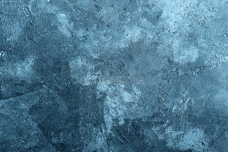 Dark Cold Blue Concrete Background Stock Photo - Image of indigo, grain ...