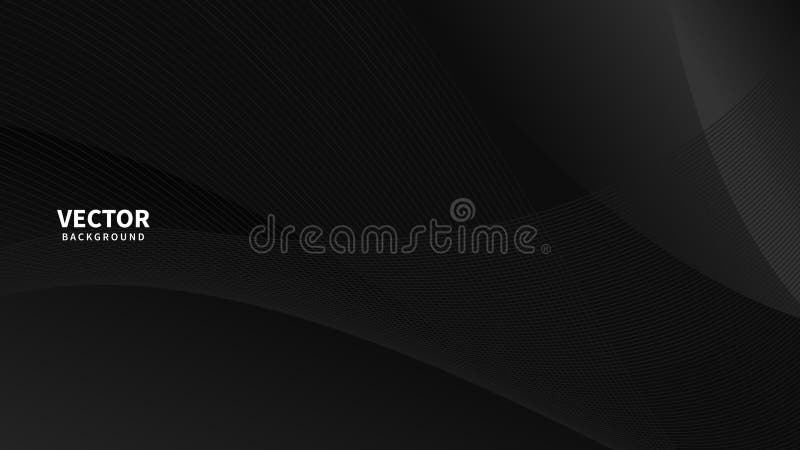 Dark Color Abstract Design with Stripes. Elegant Vector Background ...