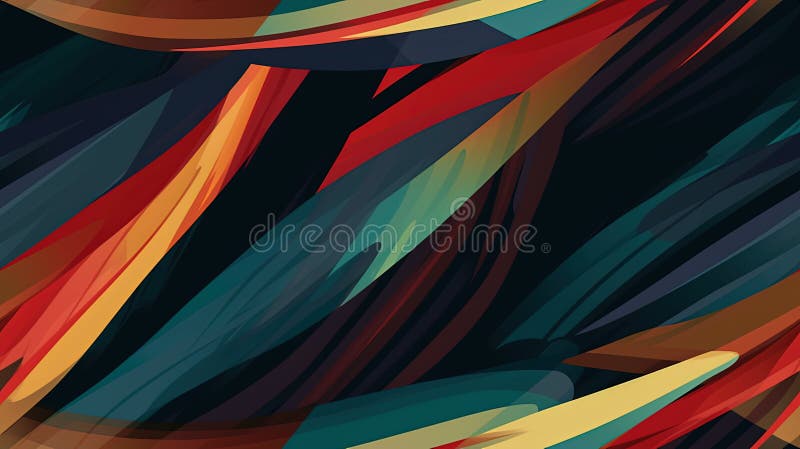 Dark Color Fabric Pattern Design Stock Illustration - Illustration of ...