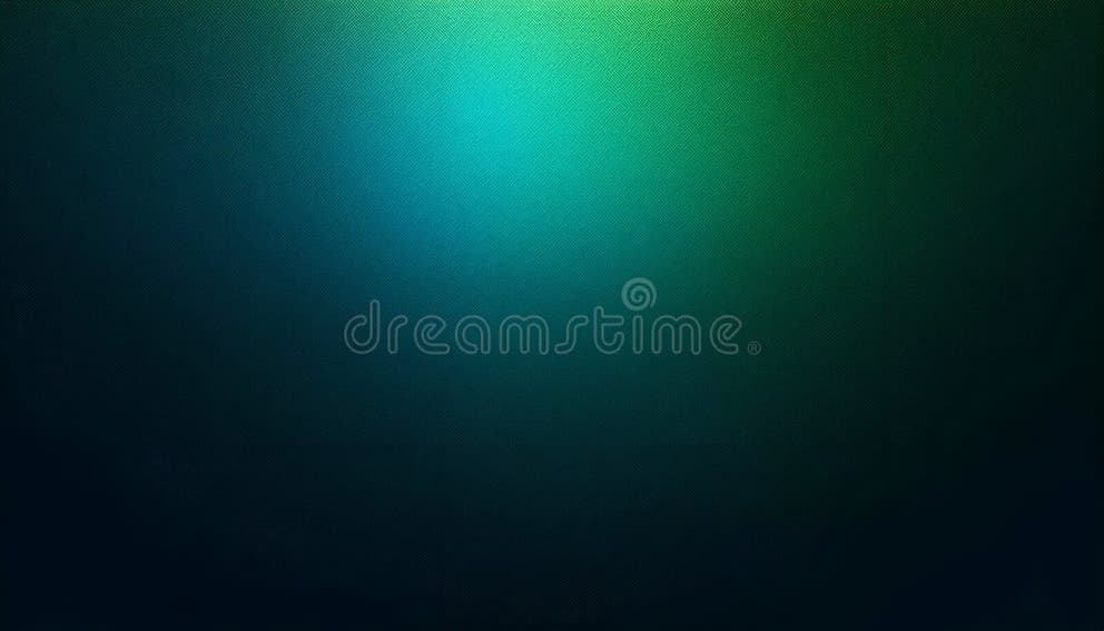 Dark Color Gradient Background, Green Blue Lights on Grainy Black ...