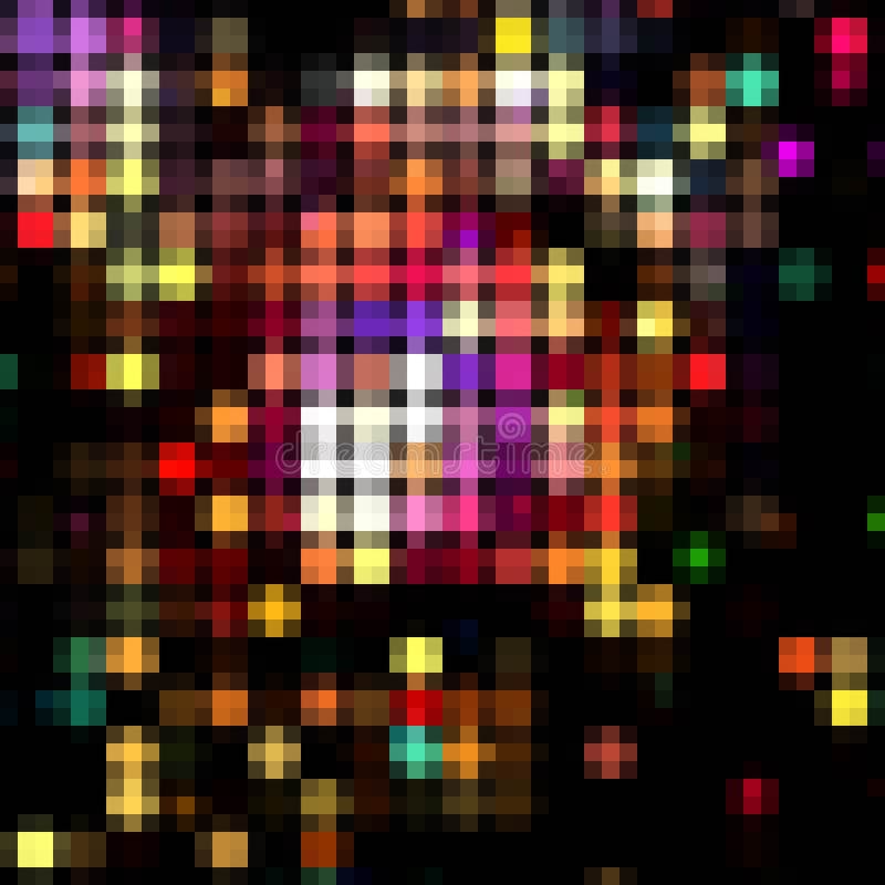 Dark Color Square Background. Presentation Template. Polygonal Style ...